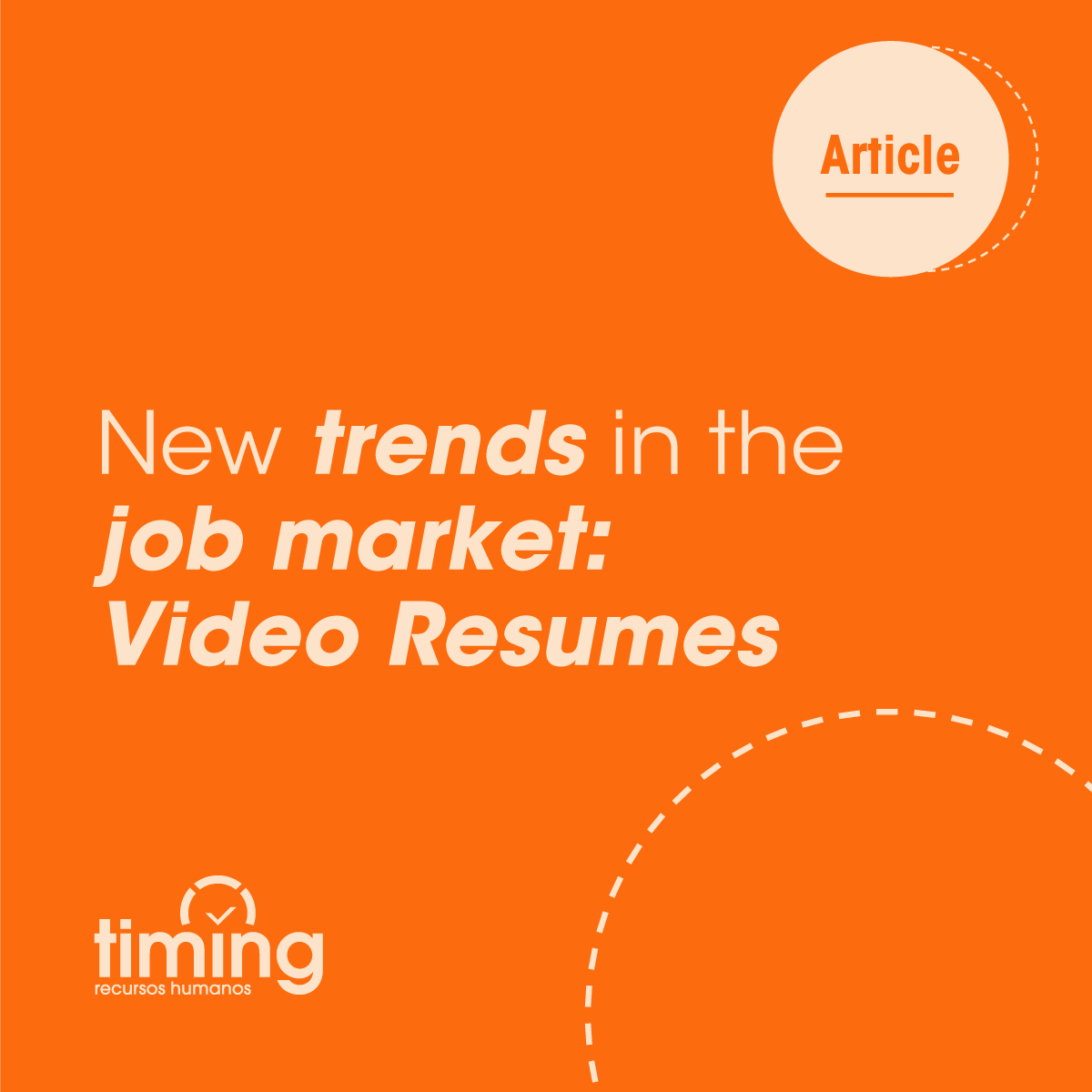 New Trends In The Job Market Video Resumes Temporary Work Company New Trends In The Job Market Video Resumes Temporary Work Company